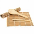 iFJF Sushi Making Kit, Bamboo Sushi Mat, Including 2 Sushi Rolling Mats ...