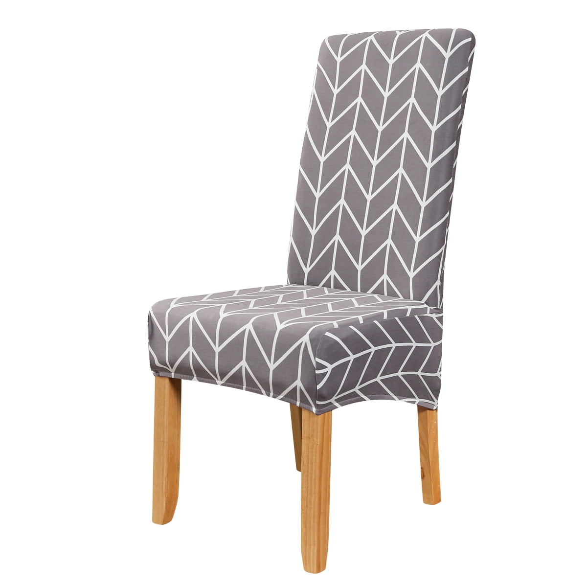 Hododo Stretch Morocco Printed Large Dining Chair Covers Washable Seat ...