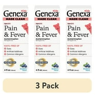 Genexa Cough and Chest Congestion Relief Dye Free 6 fl oz Liquid with ...