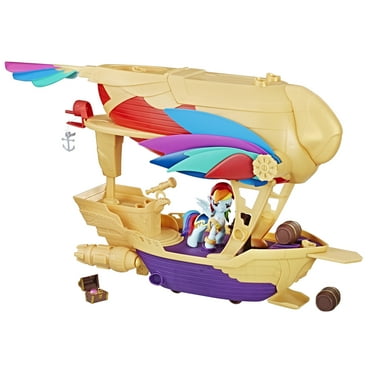 My Little Pony: The Movie Canterlot & Seaquestria Castle with Light-Up ...