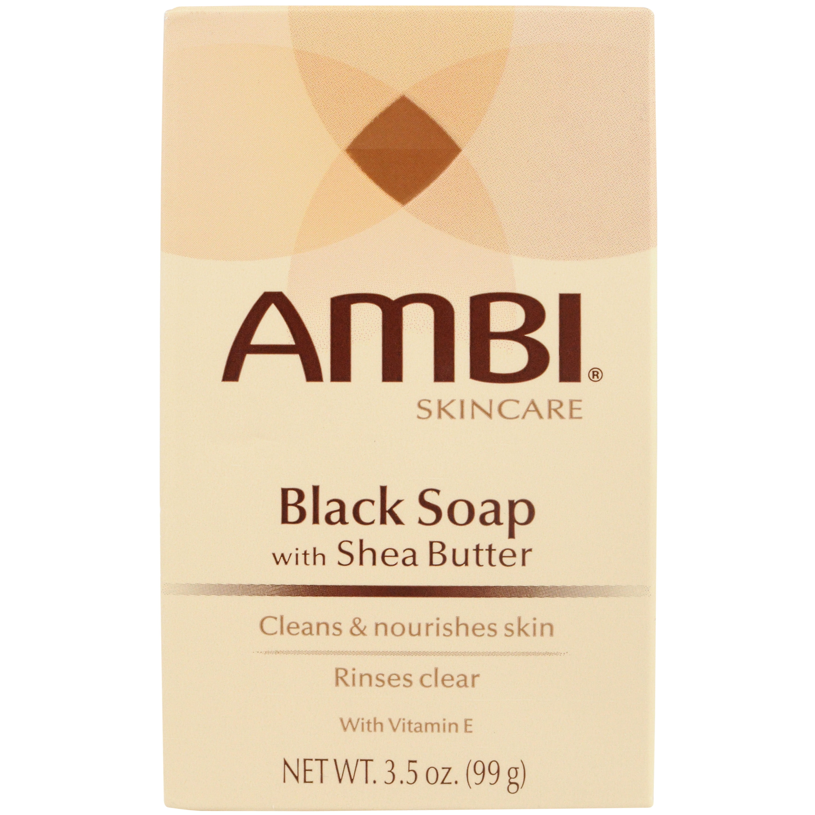 Ambi Soap Black Soap Clean Nourishes Skin, 3.5 Oz.,12 packs - Walmart.com
