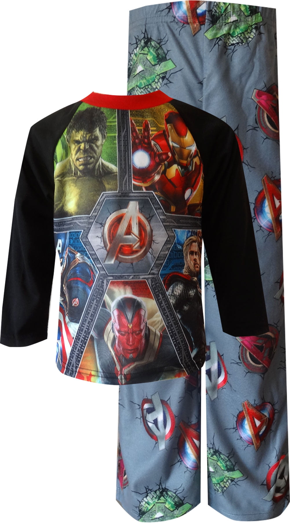 Marvel Comics Avengers Age Of Ultron Mid Weight Pajamas - Walmart.com