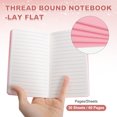 8 Pack A6 Notebook, A6 Journal Mini Notebook Pocket Kraft Memo Notepads ...