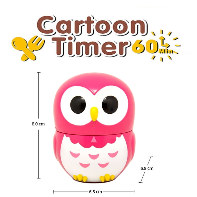 Pomodoro Timer Cartoon-shaped Novel Mechanical Cute Timer With Loud ...