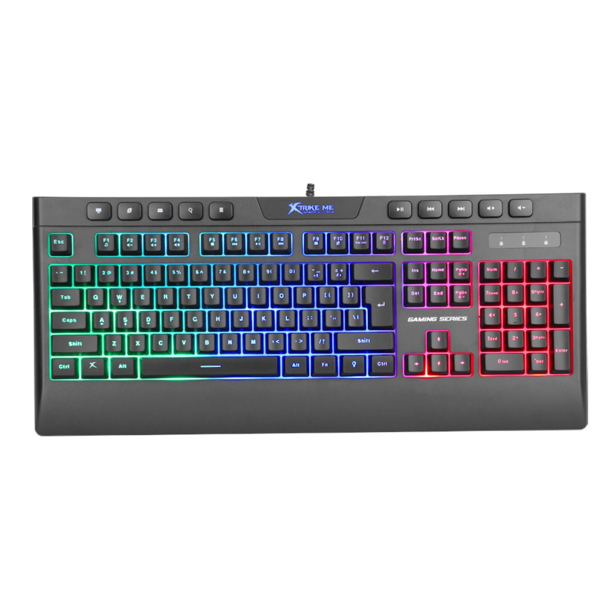 Click here for Xtrike Me Luminous Multicolor Gaming Keyboard Kb-5... prices