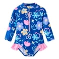 Baby Girl Swimsuit 9-12 Months Regular Fit Polka Dot Soft & Lightweigh ...