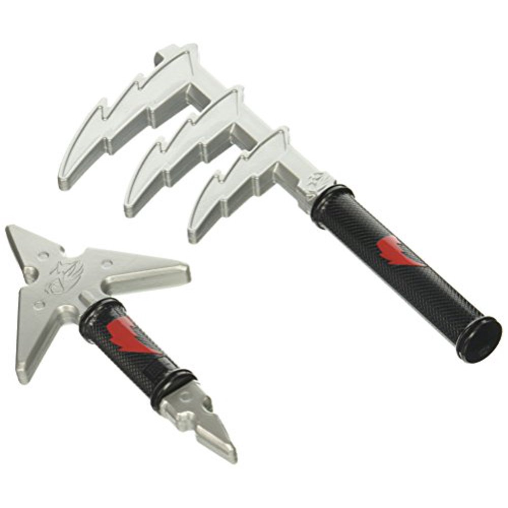 Power Rangers Ninja Steel Training Gear Triple Sickle & Ninja Star ...