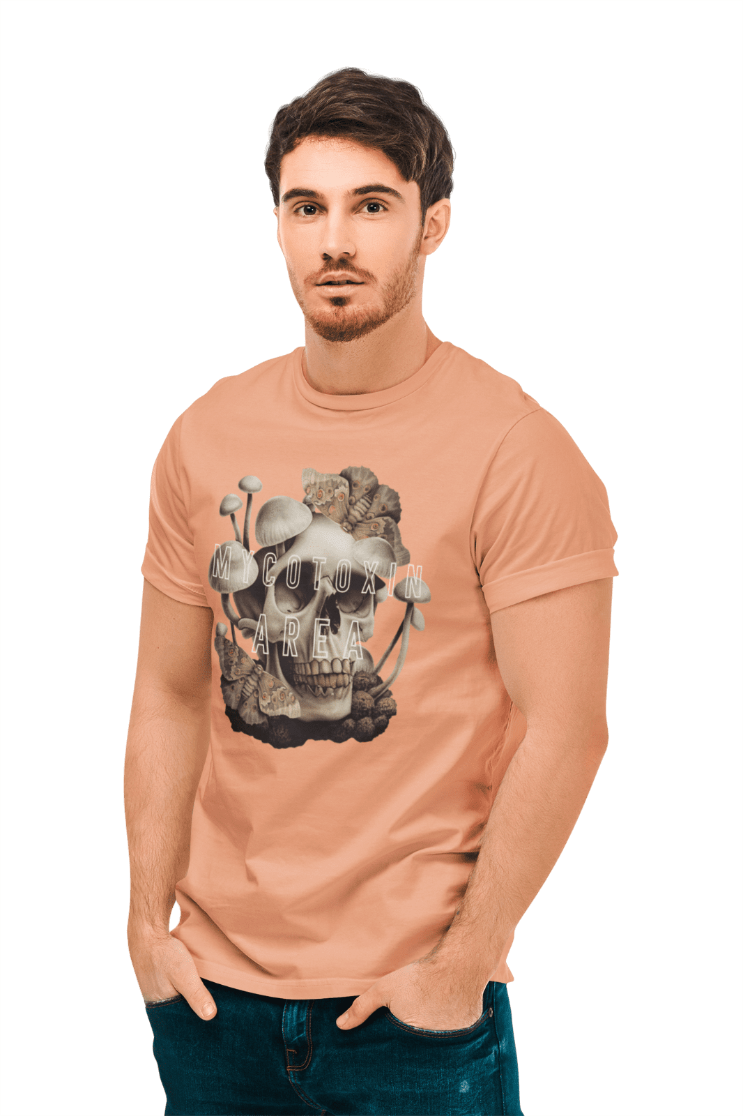Kimaran Gaming Art Like The Last Of Us T Shirt Ai Skull Unisex Short