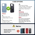 Cell Phone Holster Compatible with 16/15/14/13/12 Pro Max & Plus,17 Air ...