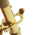 2 PCS Saxophone Neck Brass Mouthpiece Metal Sax Curved Necks and ...