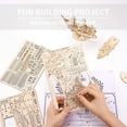 Rolife 3D Wooden Puzzle Sailing Ship DIY: Craft Hobby for Kids & Adults ...