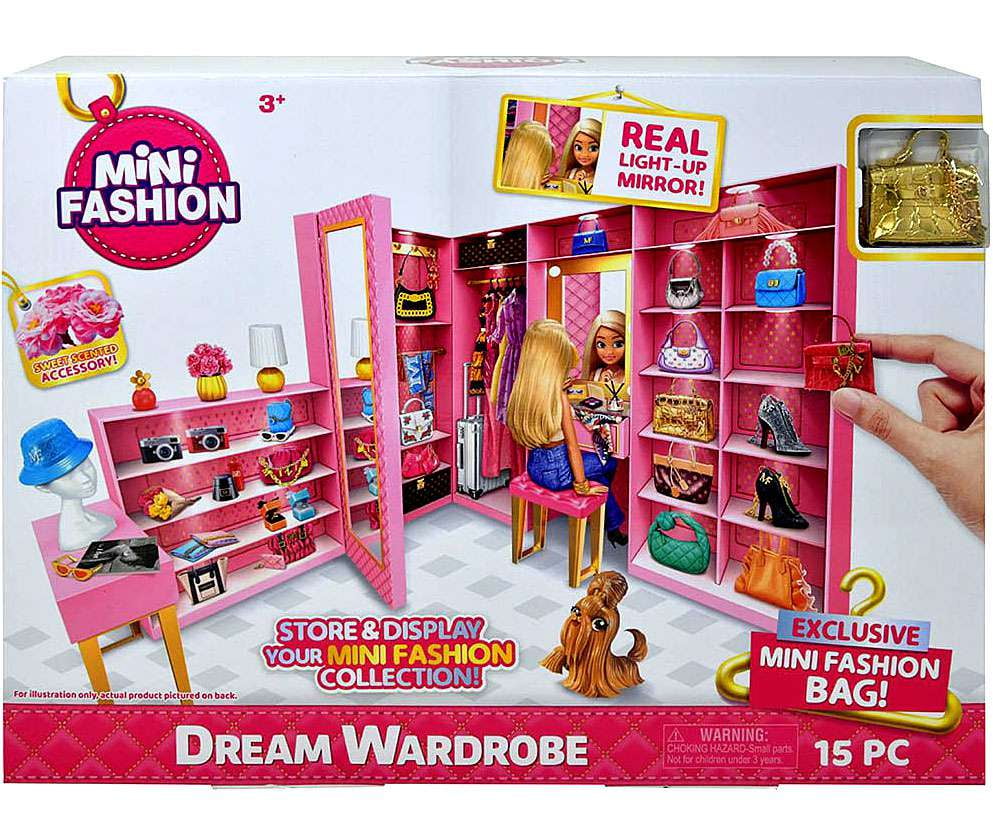 5 Surprise Mini Fashion Dream Wardrobe Playset - Walmart.com