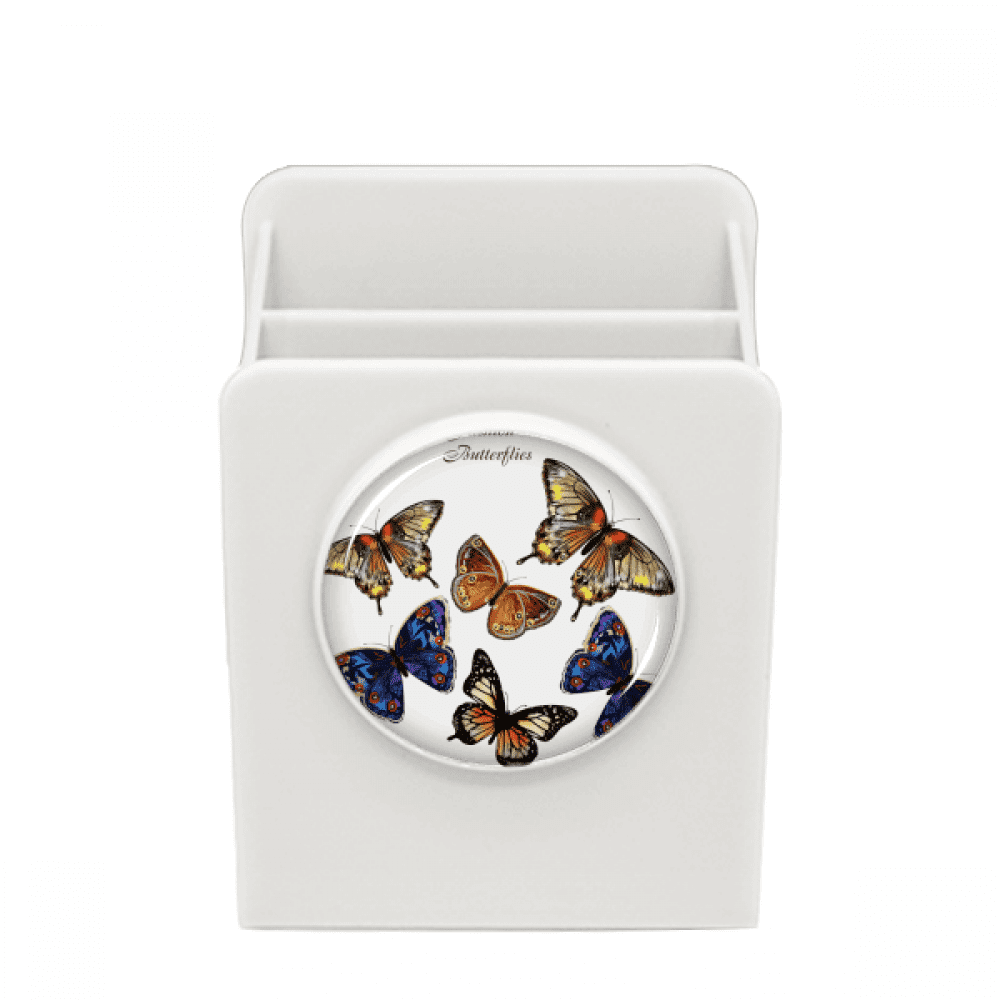 Butterflies with different colour Wings Desk Pencil Holder Cup Pen ...