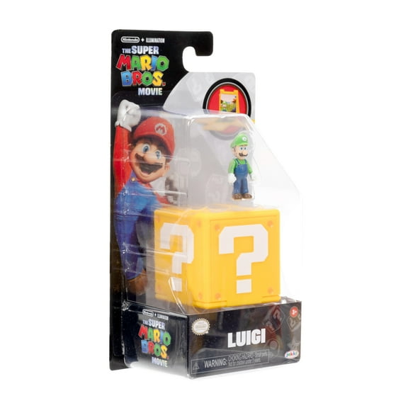 Super Mario Mini Figure Collection SET #1 - SET OF 4 [Luigi, Mario ...