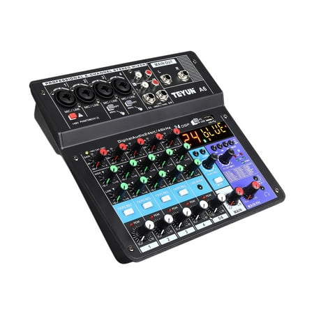 Professional Audio Mixer Sound Board Console Desk System Interface 6 ...