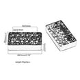2 Pcs Lightweight Guitar Pickup Cover Flower Pattern Brass Guitar ...