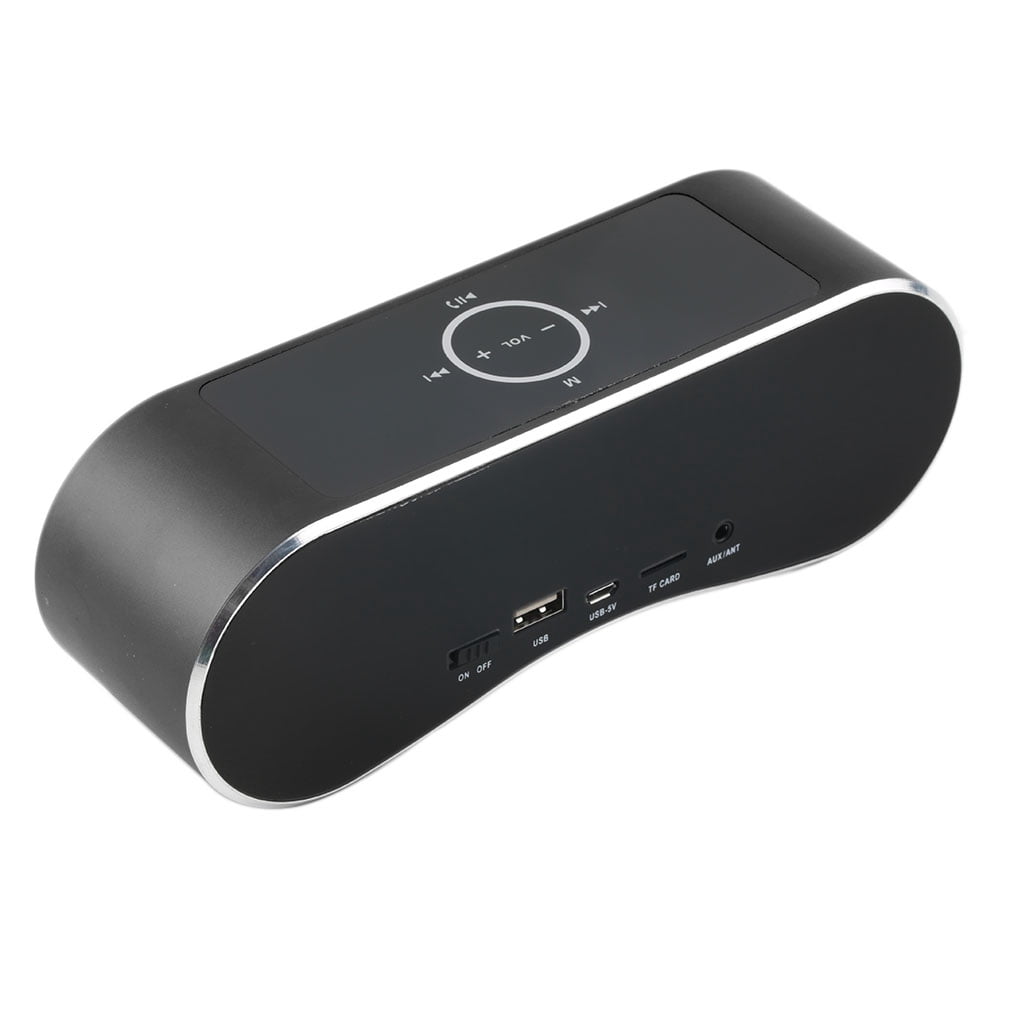 Portable LED Wireless Touch Sensor Speaker HI-FI Sound Music Player ...