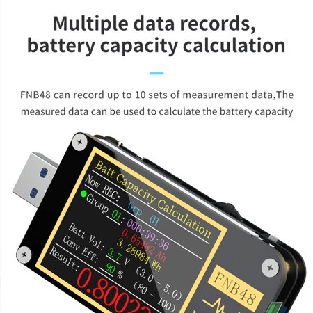 USB3.0 Voltmeter PD Trigger Voltage Current Outlet Tester Voltmeter USB ...
