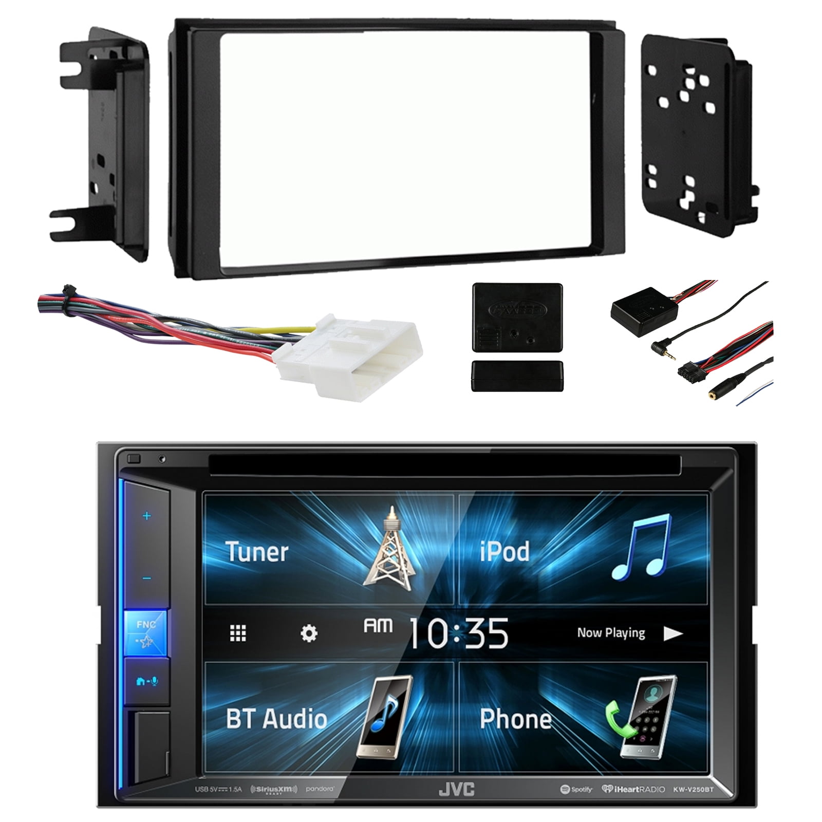 Subaru Audio Upgrade: Double DIN Multimedia SiriusXM Ready Bluetooth CD ...