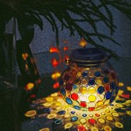 Maple Lane Creations™ Red Solar Powered Lighthouse - Rotating LED Light ...