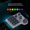 12 Keys 4 Knobs Macro Programmable Keyboard Blue Switch Rgb Led Usb C