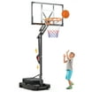 Spalding The Beast 72 In. Acrylic Portable Basketball Hoop System ...