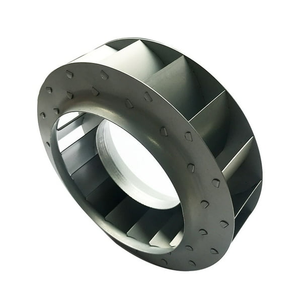 160mm impeller Vane Motor Blades Fan Impeller shaft aluminum blower ...