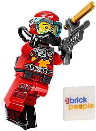 LEGO Ninjago: Kai Seabound in Suba Gear with Harpoon Gun and Katana ...