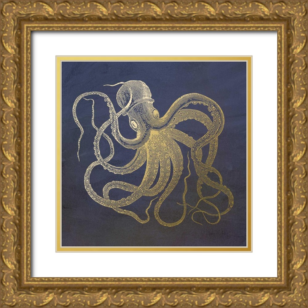 Murdock, Ramona 20x20 Gold Ornate Wood Framed with Double Matting ...