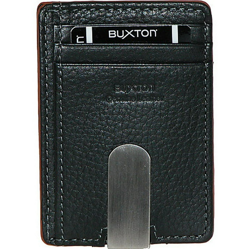 Buxton Men's - Buxton Men's Floater RFID Blocking Front Pocket Money ...