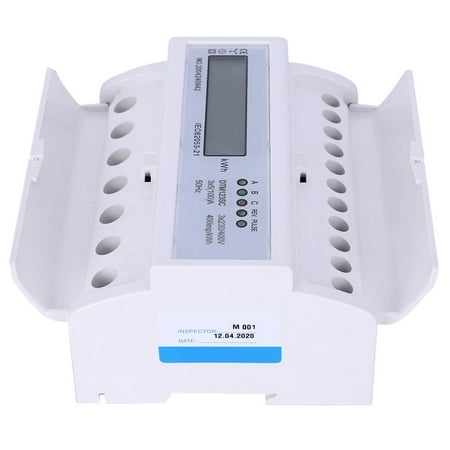 DTM123SC 3 Phase Energy Consumption Digital Electric Power Meter with ...