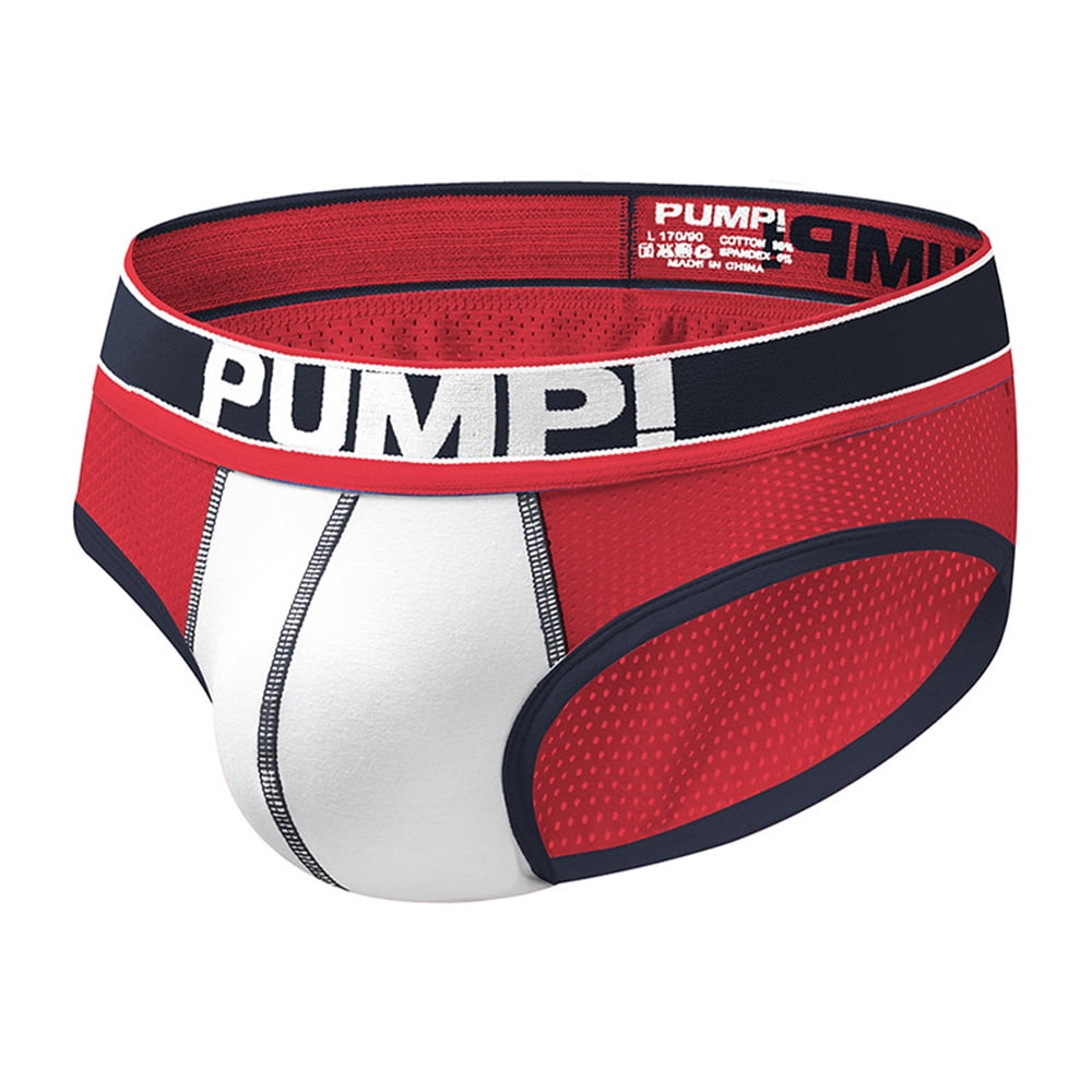 Mizok Mens Athletic Supporter Jockstrap Sexy Mesh Breathable Sports