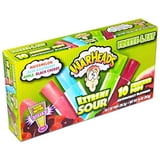 Warheads Extreme Sour Freezer Popsicles, 10 Frozen Pops, Watermelon ...