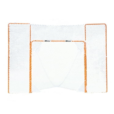 Monster by EZgoal Hockey Folding Goal with Backstop and 4 Targets Net ...