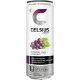 CELSIUS Sparkling Grape Rush, Functional Essential Energy Drink 12 fl ...