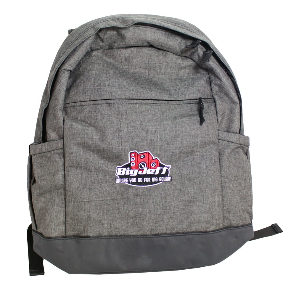 Big Jeff - Official Big Jeff Audio Universal Grey Backpack with ...