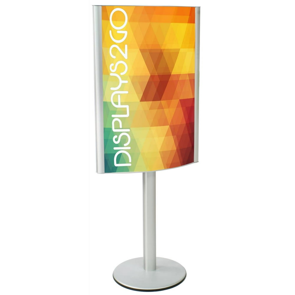 Business Sign Stand, Retail Poster Sign Frame, 24" x 36", Floor ...