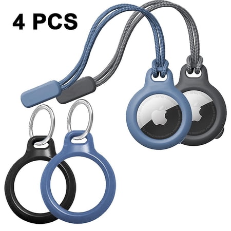 4 Packs Airtag Key Ring, Aluminium Invisible Slim,accessories | Walmart ...