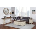 Coast to Coast Imports Bar Harbor II Wood Chairside Cabinet - Cream ...