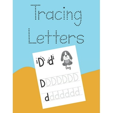 Letter Tracing Preschool workbook for kids ages 3-5 : Learn to write ...