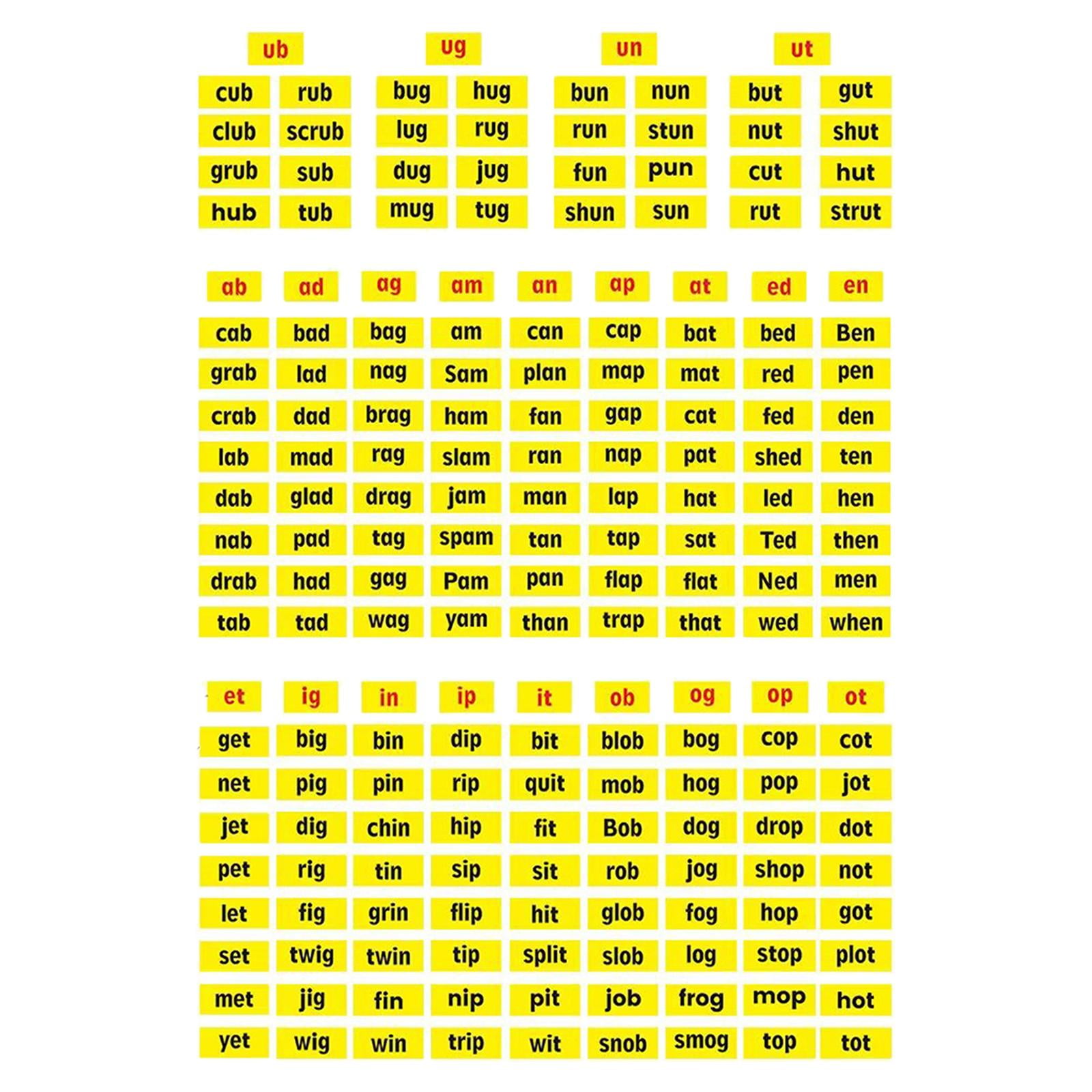 deletrear juego de palabras Juego de tarjetas de aprendizaje, juguete ...