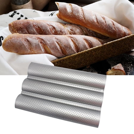 Perforated French Bread Pan Non Stick Perforated French Bread Pan ...