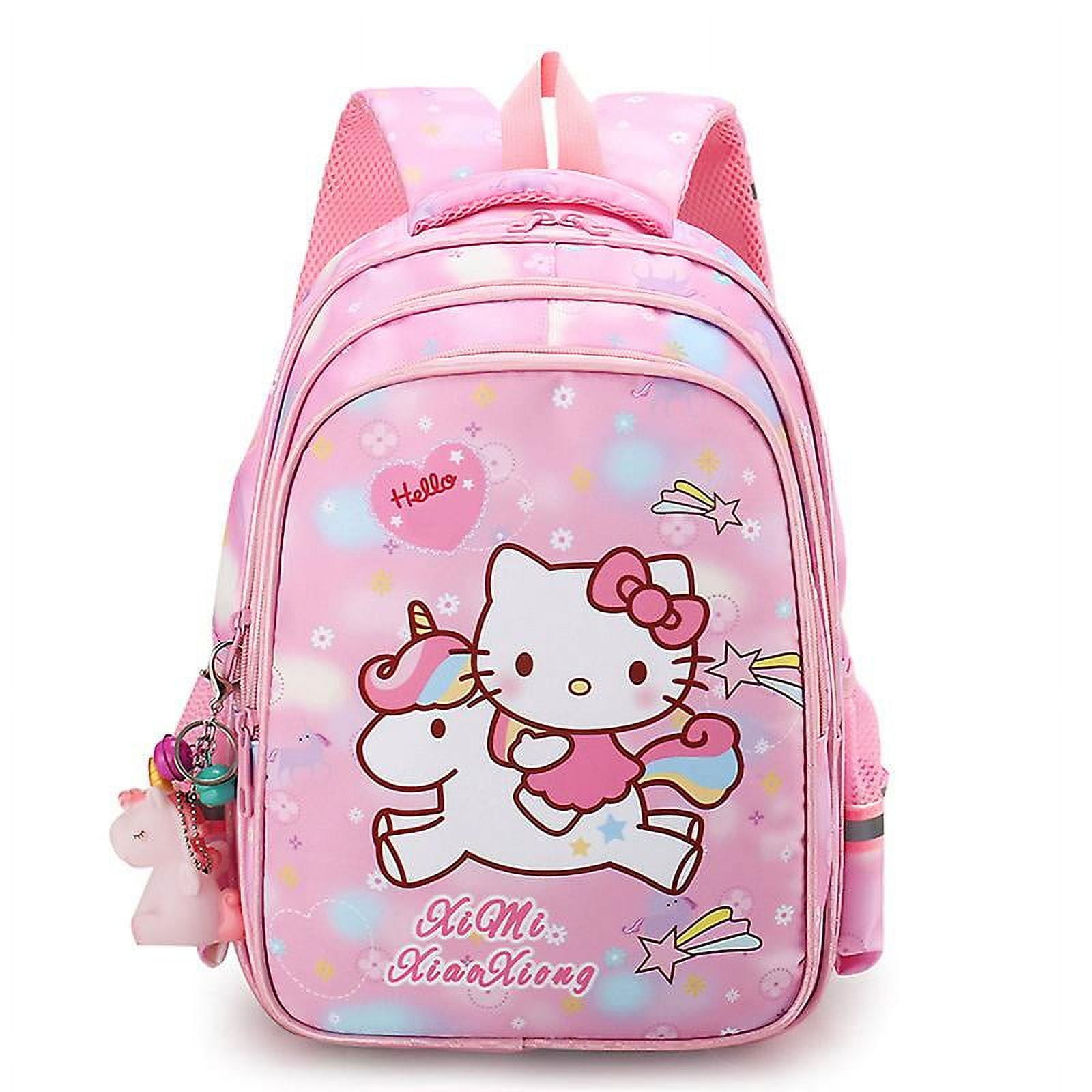 Click here for Subolong Hello Kitty Cartoon Childrens Schoolbag P... prices