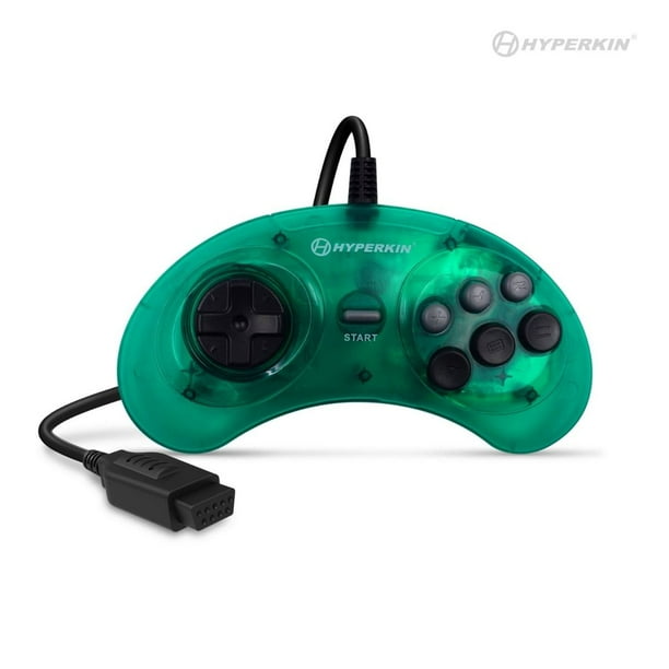 GN6 Premium Controller For Genesis (Mermaid Green) - Hyperkin - Walmart.com