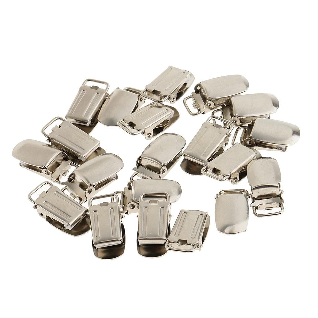 20x 15mm Metal fier Suspender Clips For Craft Projects - Walmart.com
