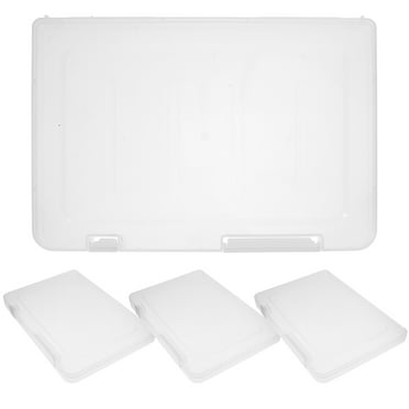 Storex Project Box for 12 x 12 Scrapbooking Paper, Transparent Purple ...