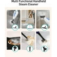 12-in-1 Steam Mop, Fast 15-Sec Heat-Up, 1500W Detachable Handheld Steam Cleaner with 2 Dirt Grip ...