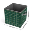 10.6in Folding Storage Box Solid Material Handle On Both Sides For Easy ...