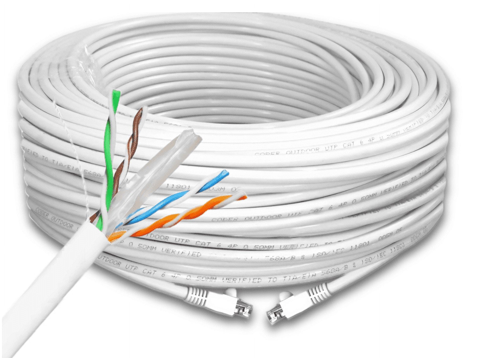 Cable De Red UTP POE Cat6A 10m Blanco P/interior | Walmart en línea
