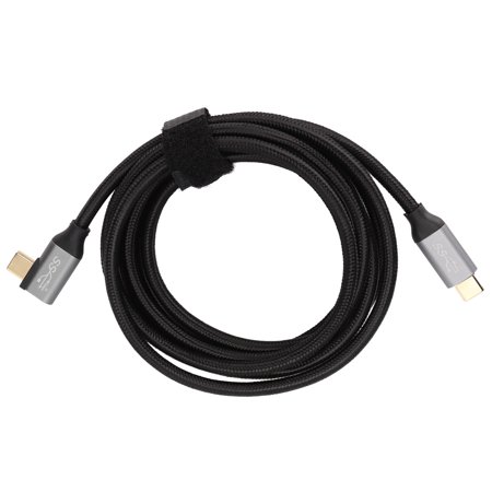 ANGGREK 2m 100W 4K Right Angle 5A Type C PD Cable For Phones Tablets ...